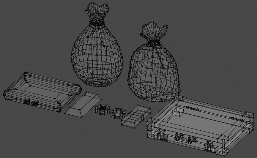 3D model Money - Low Poly VR / AR / low-poly | CGTrader