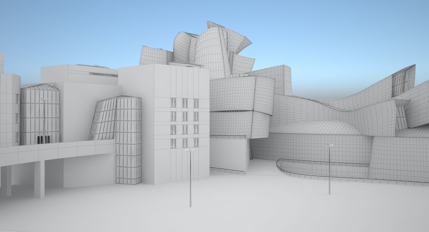 Guggenheim Museum Bilbao 3d model 3D model | CGTrader