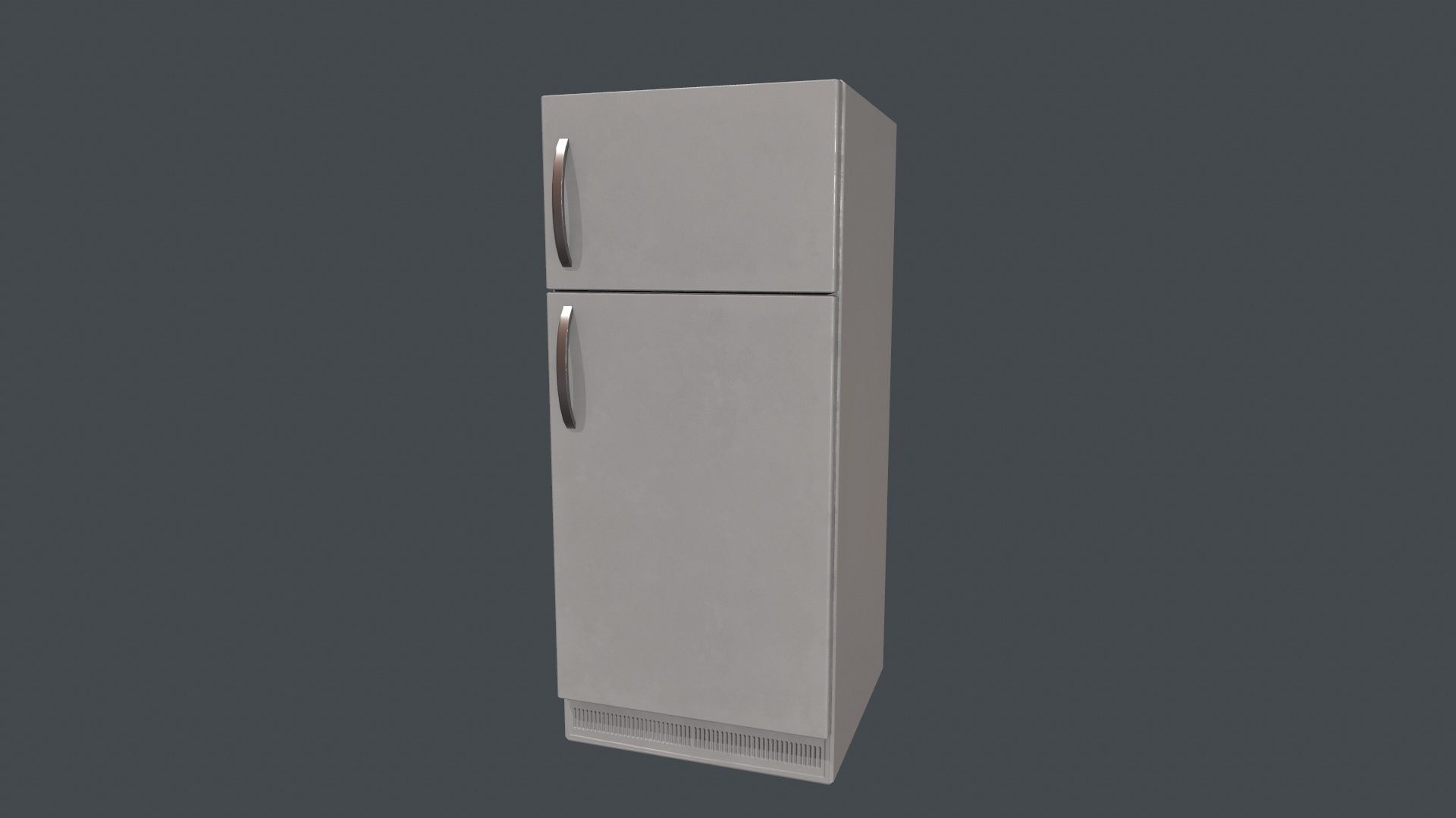 Fridge - White Fridge - Simple Fridge 3D asset | CGTrader