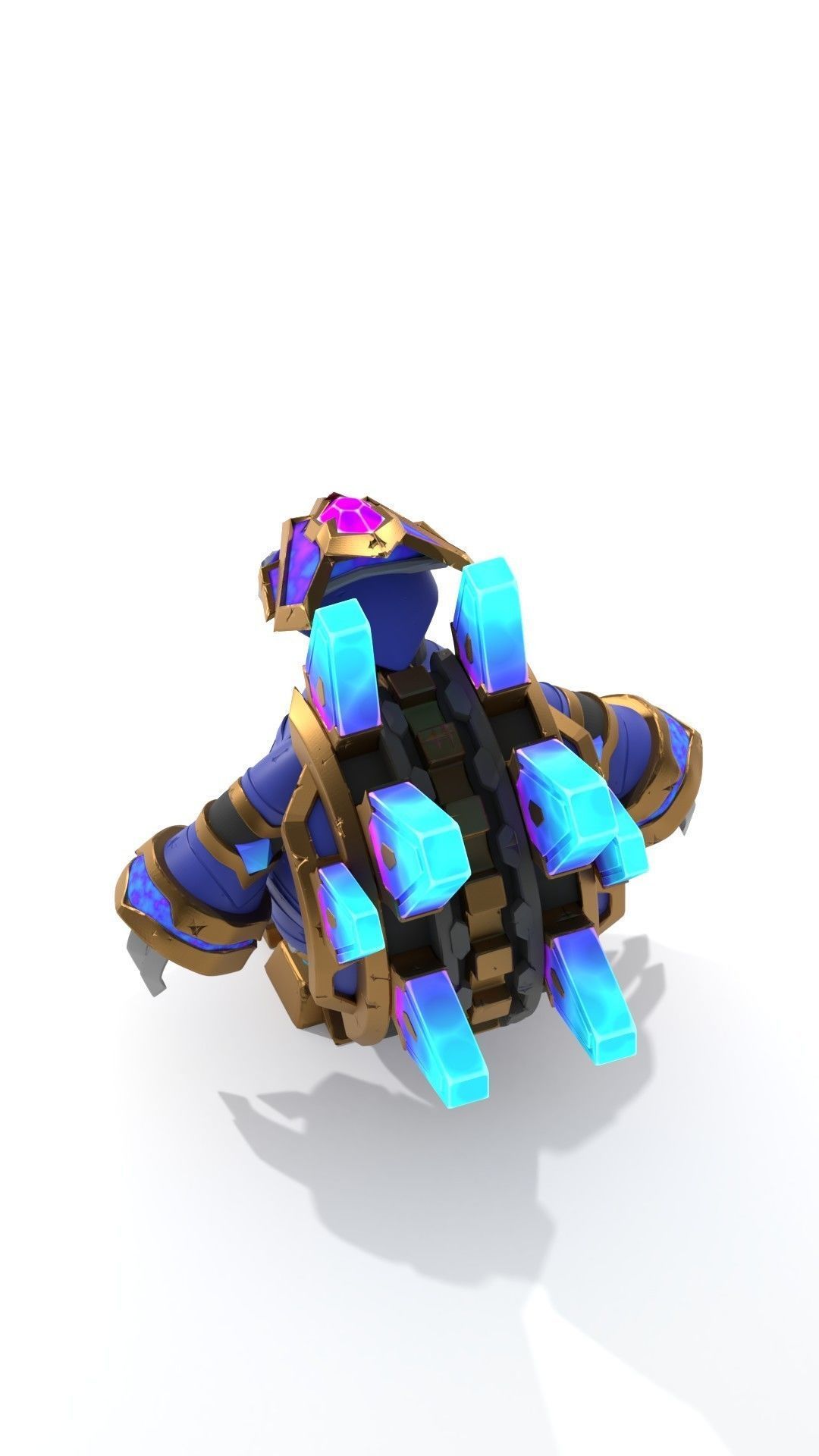 Rammus Hextech - League of Legends 3D model animated rigged | CGTrader