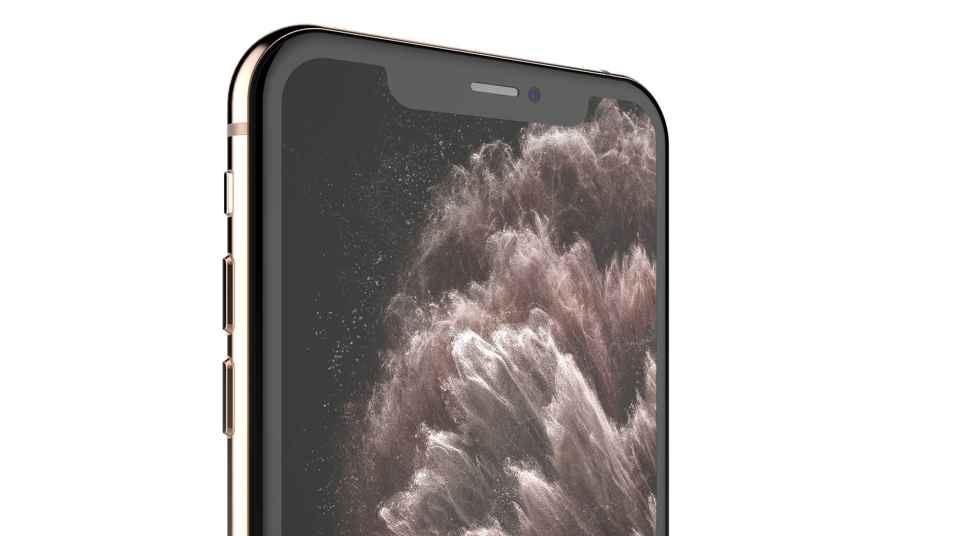 Apple iPhone 11 Pro Max Gold 3D model | CGTrader