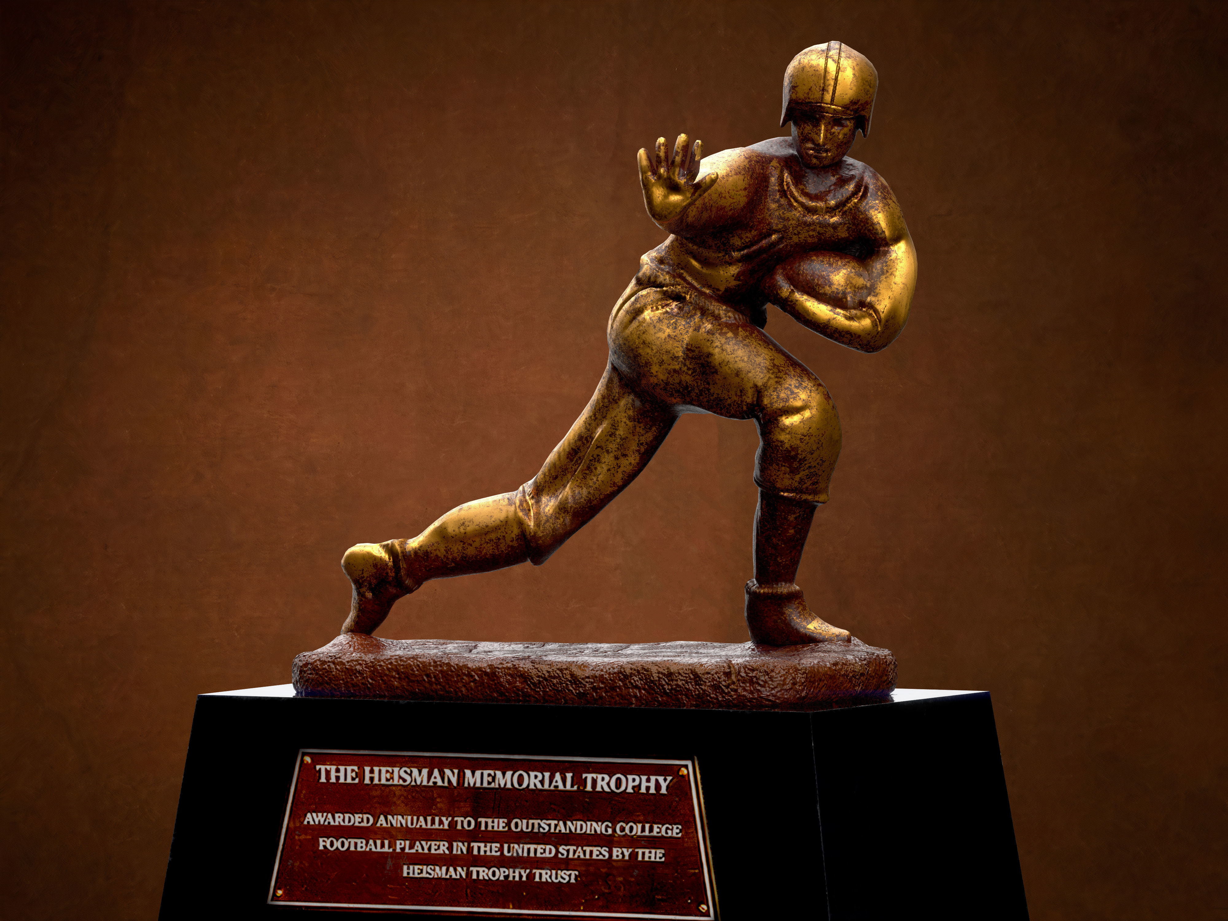 3D model Heisman Trophy VR / AR / low-poly | CGTrader