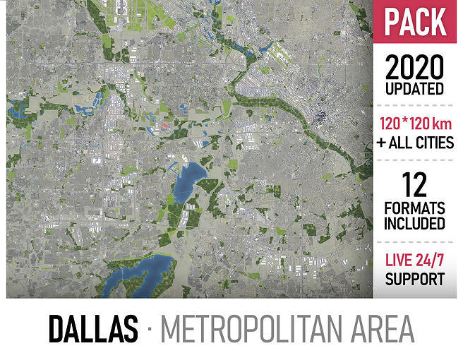 Dallas - Fort Worth 3D Model Collection | CGTrader