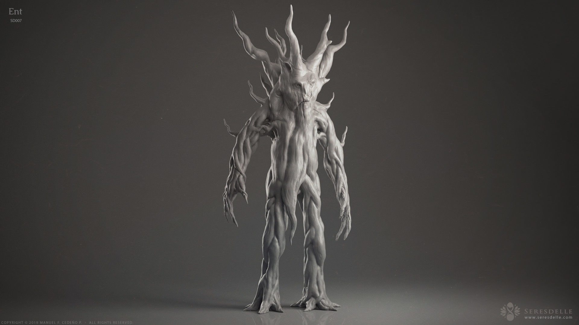 Ent - Highpoly Sculpture 3D model | CGTrader