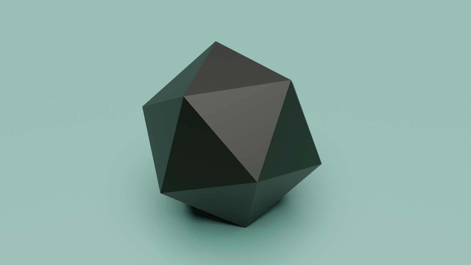 Blank Polyhedral Dice Set 3D model 3D printable | CGTrader