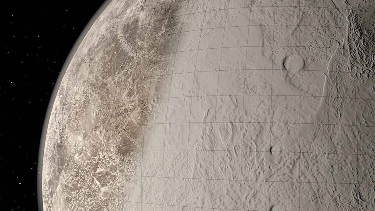 3D model DWARF PLANET---CERES 4K VR / AR / low-poly rigged animated ...