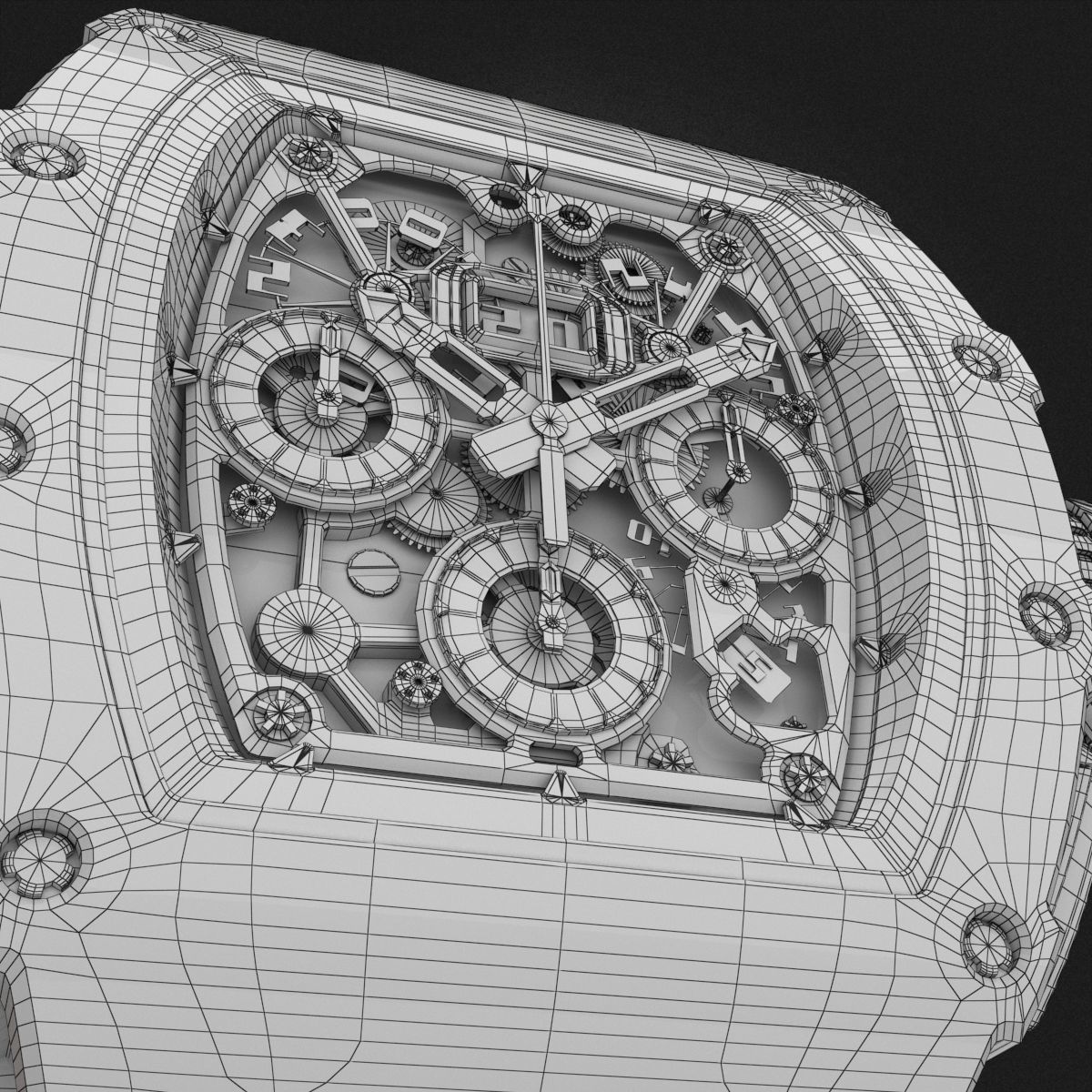 Richard Mille RM 11-03 watch 3D model | CGTrader