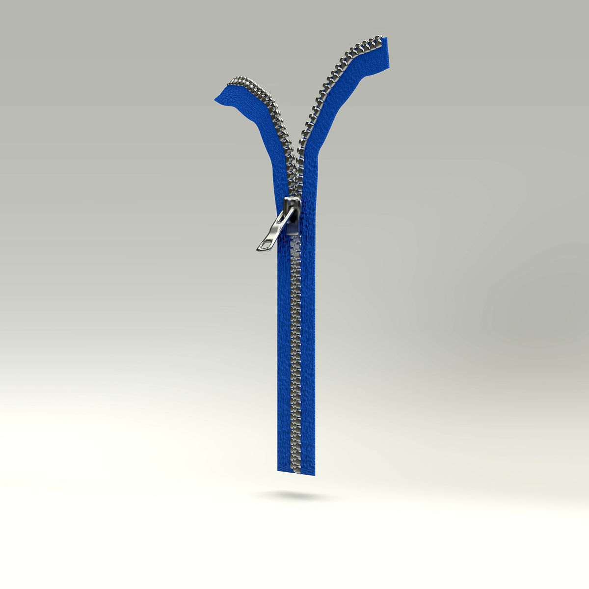 Zipper 3D model animated rigged | CGTrader