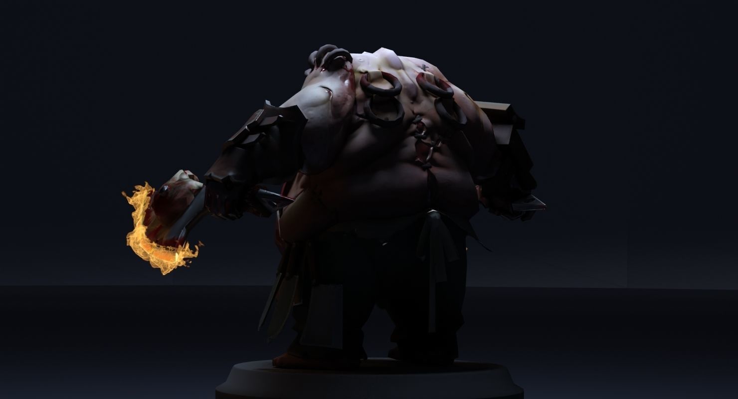 3D model Set For Pudge PBR VR / AR / low-poly | CGTrader