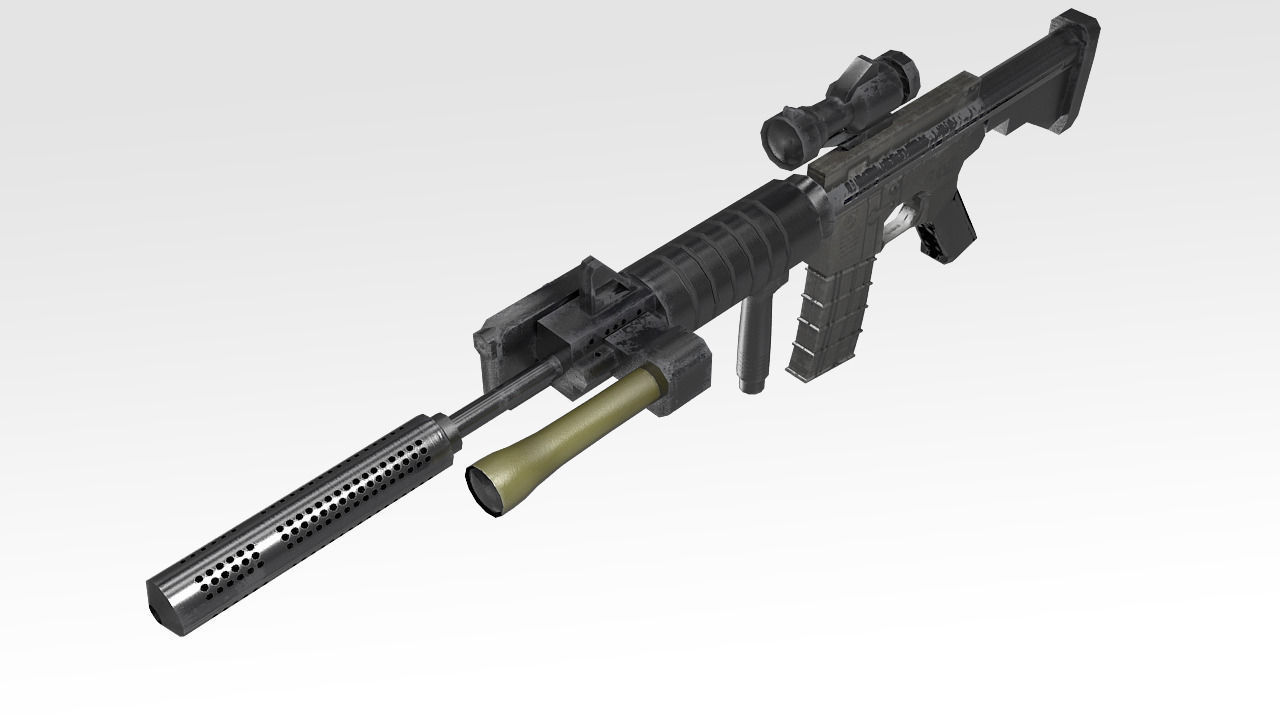 3D model Colt C8 Canada Rifle VR / AR / low-poly | CGTrader