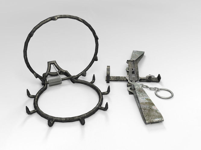 Traps 3D Model .max .obj - CGTrader.com