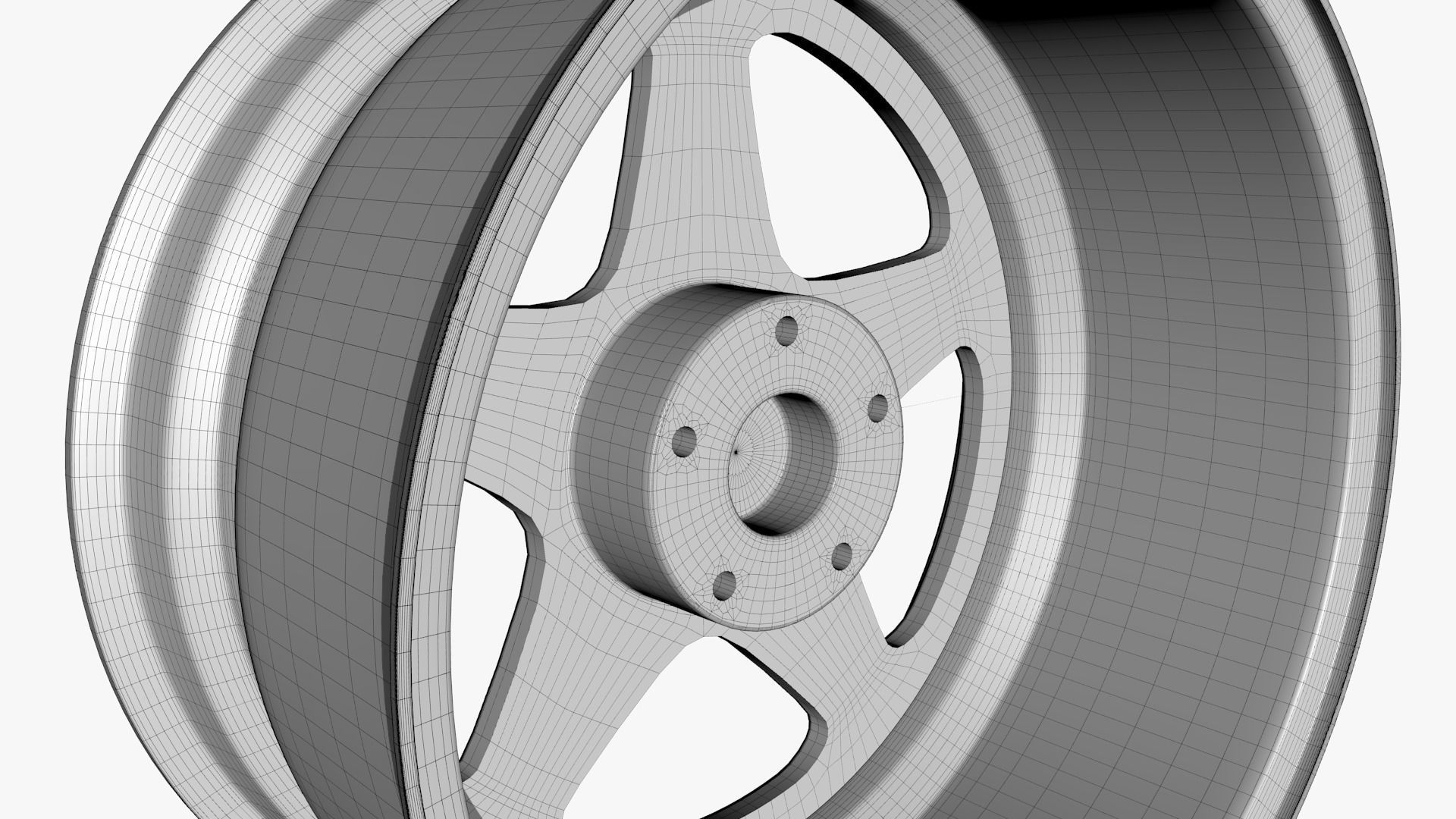 Rim Model wheel with 3D model | CGTrader