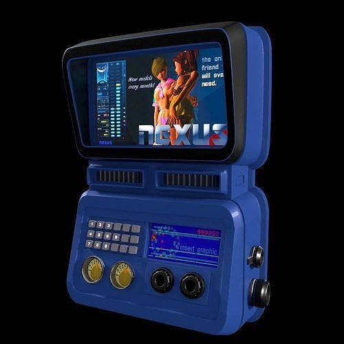 Control Panel Box 3D model | CGTrader