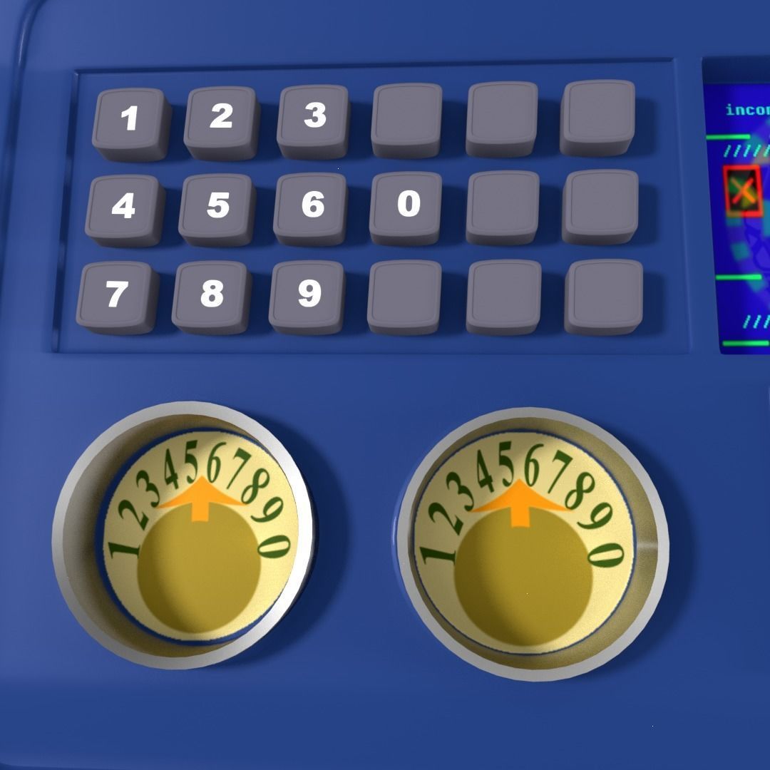 Control Panel Box 3D model | CGTrader