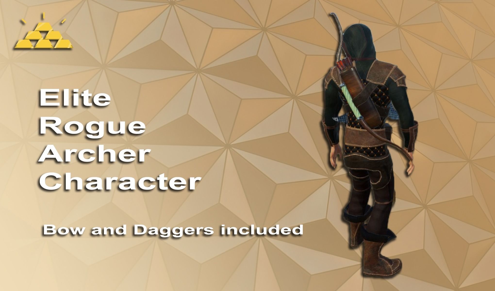 RPG Characters Pack 3D model rigged | CGTrader