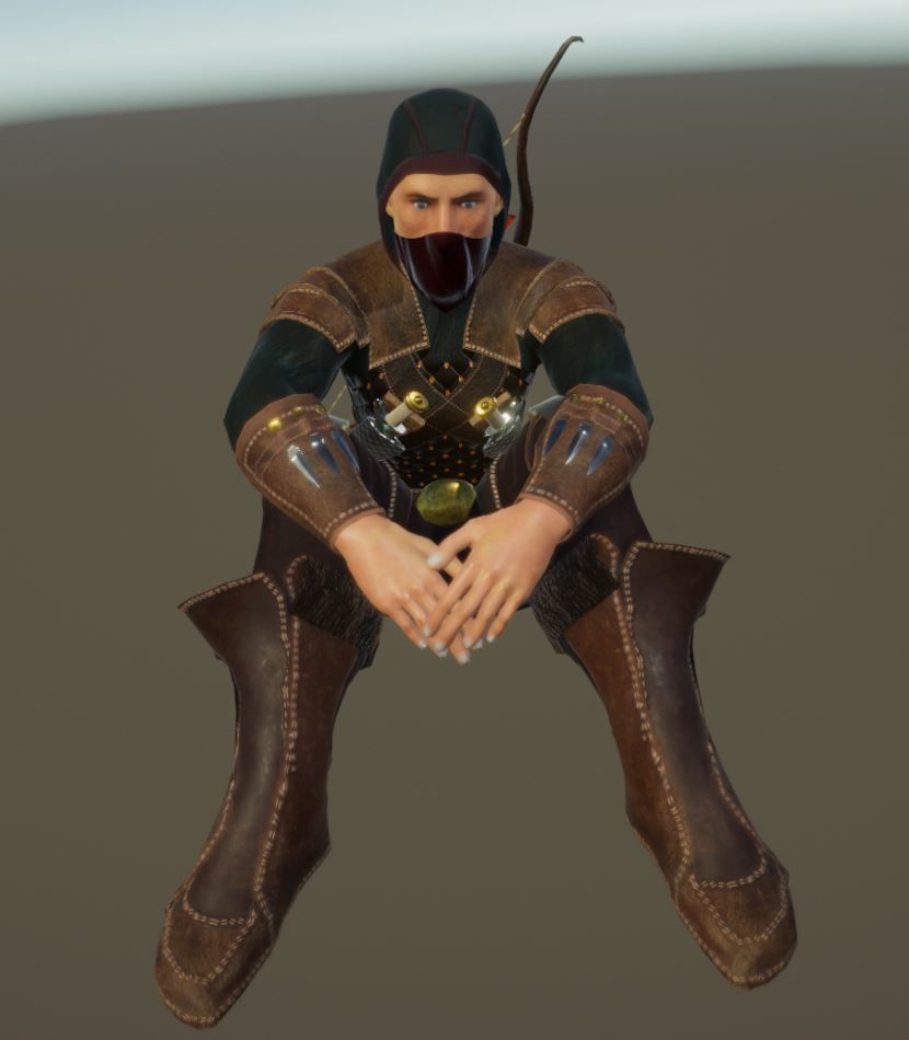 RPG Characters Pack 3D model rigged | CGTrader