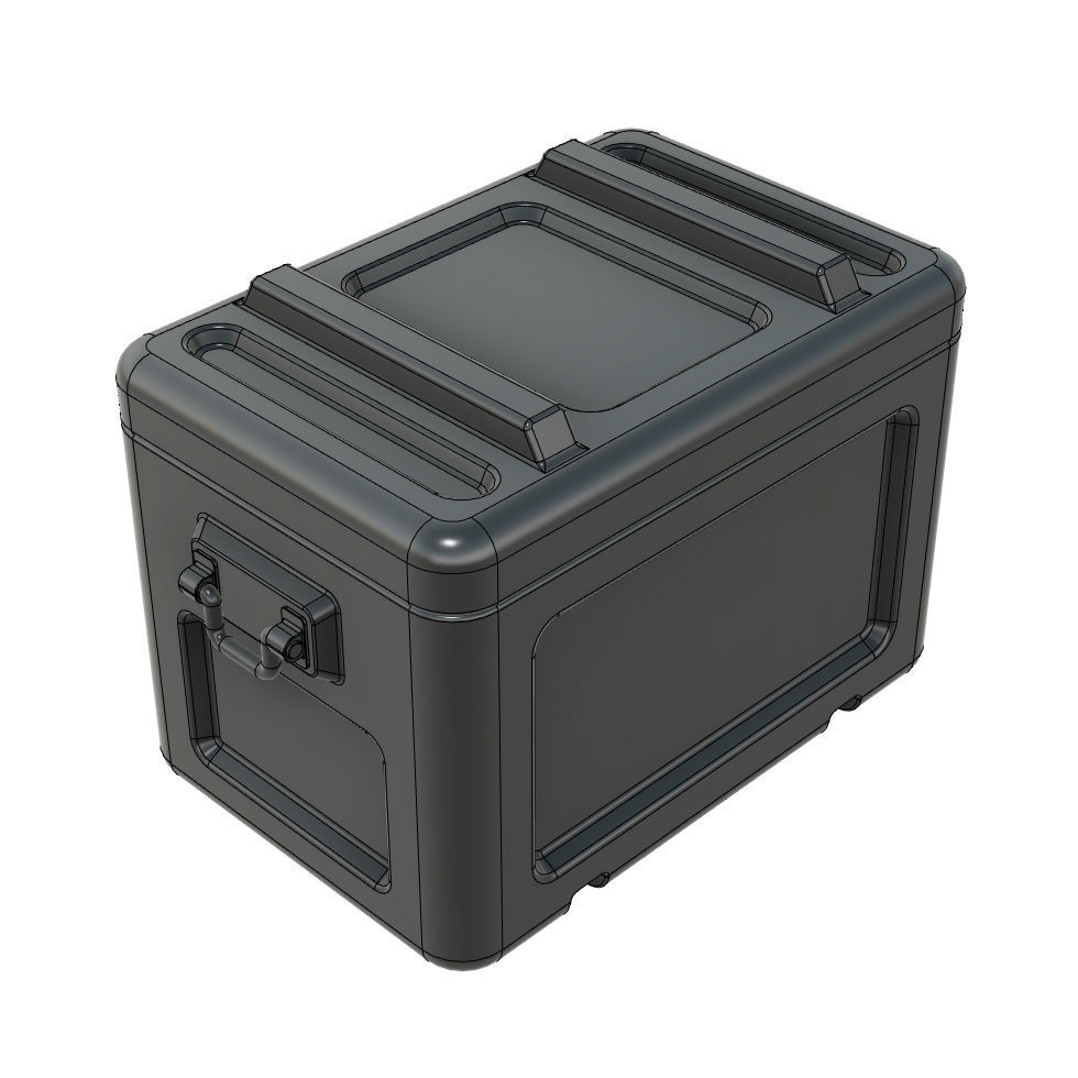 Military Container 3D model | CGTrader
