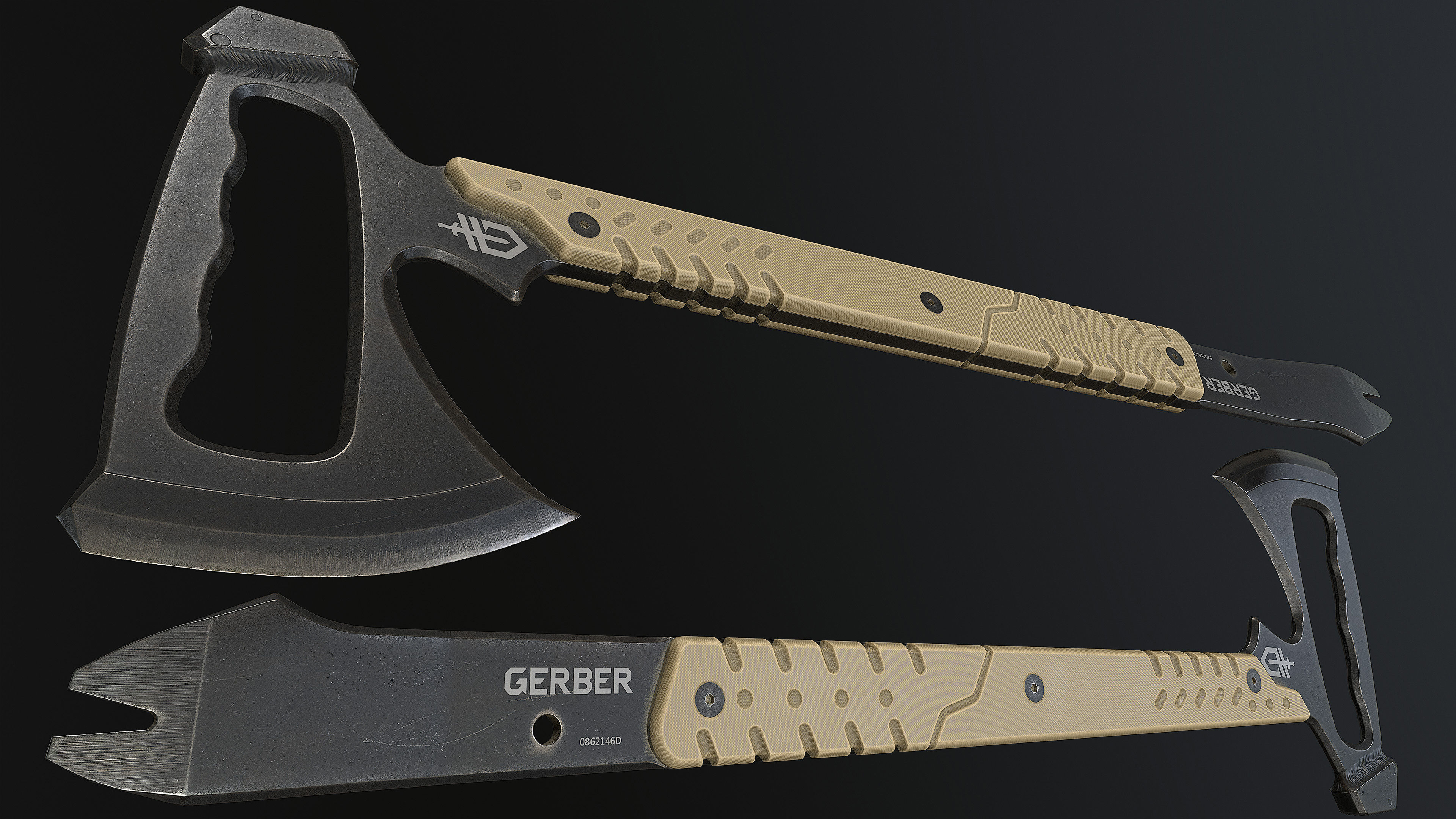 3D model Gerber Downrange Tomahawk VR / AR / low-poly | CGTrader