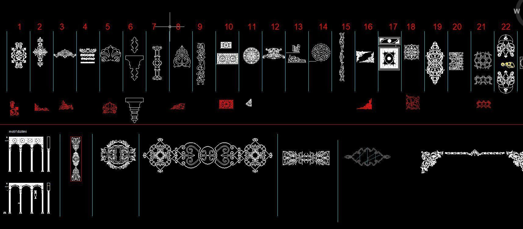 decorative model autocad 3D model | CGTrader
