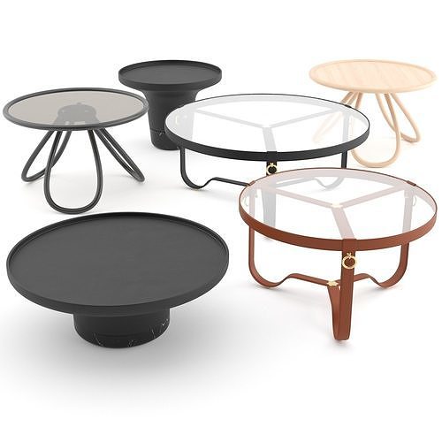 Coffee Tables Collection 3D model | CGTrader