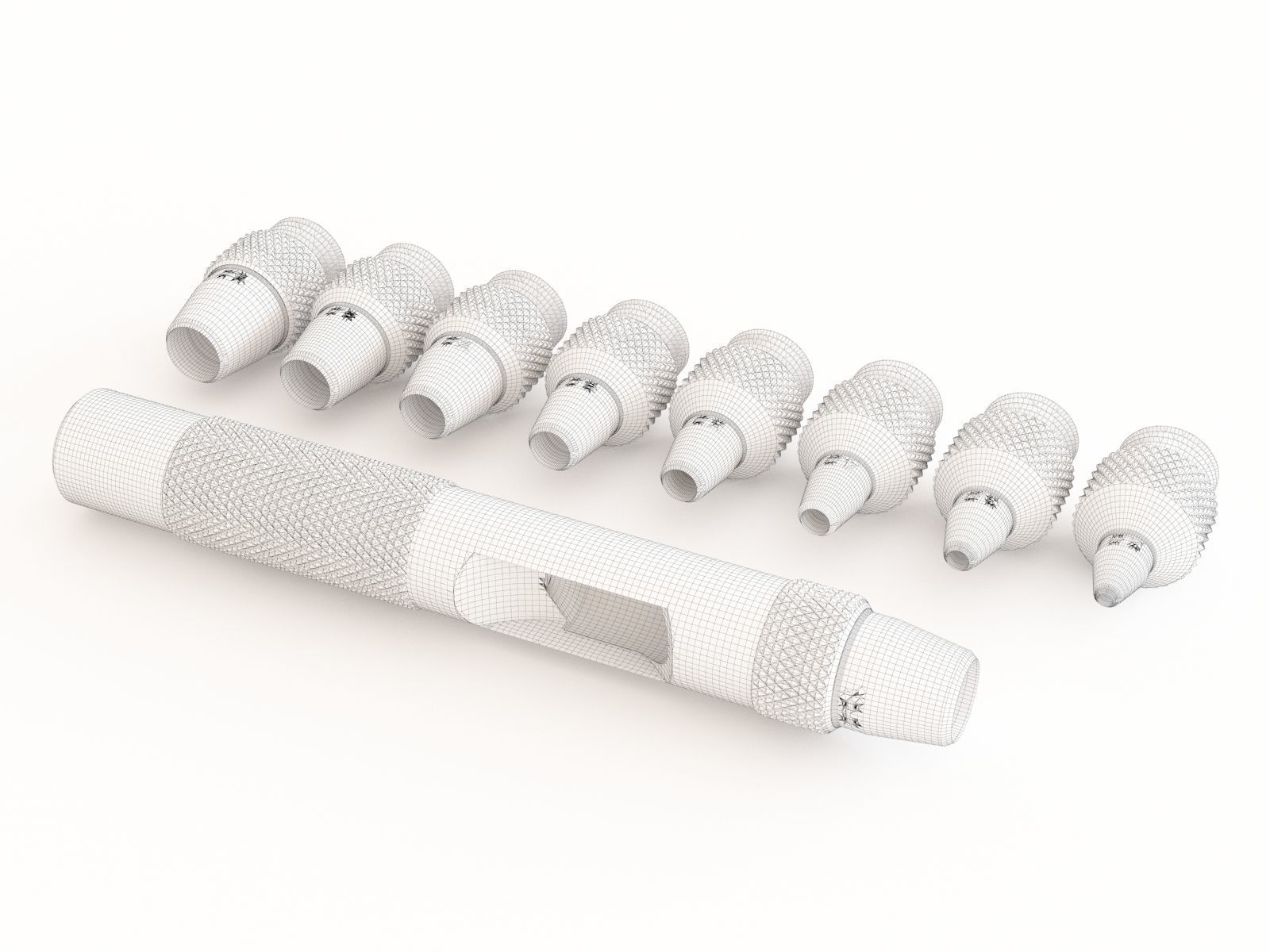 Punch tool 3D model | CGTrader