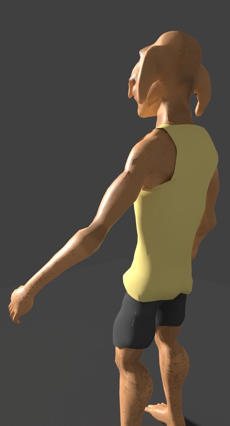 KREATURE 3D MODEL cartoon character 3D model | CGTrader
