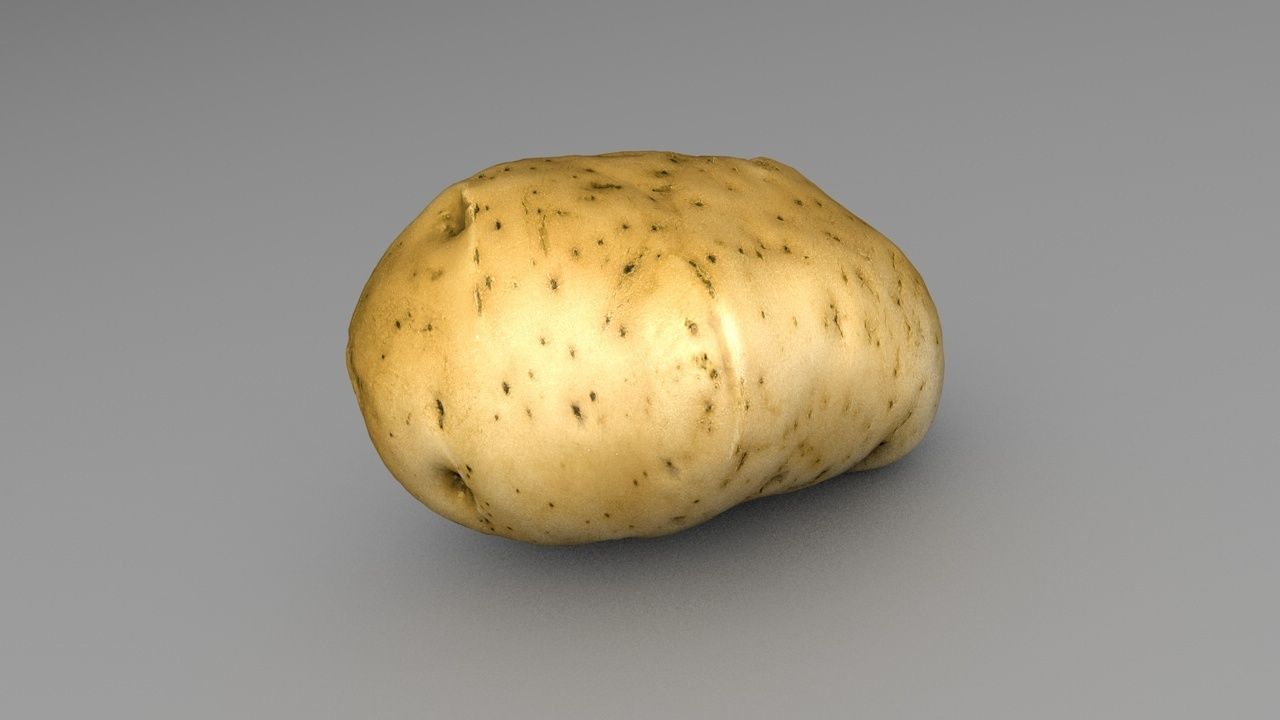 delicious Potato 3D model | CGTrader