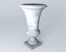 Flower pot free 3D Model MAX OBJ 3DS FBX STL DAE | CGTrader.com