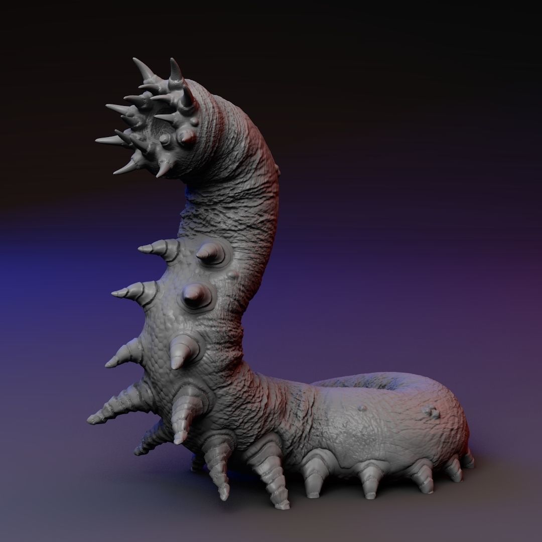 Carrion Eater - Carrion Crawler 3D model 3D printable | CGTrader
