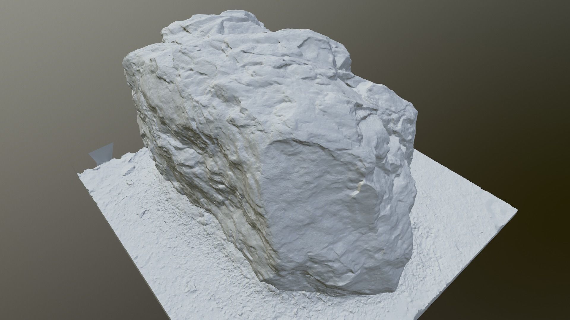 Photoscan Rock 0001 only HighPoly Mesh 16K Texture 3D model | CGTrader