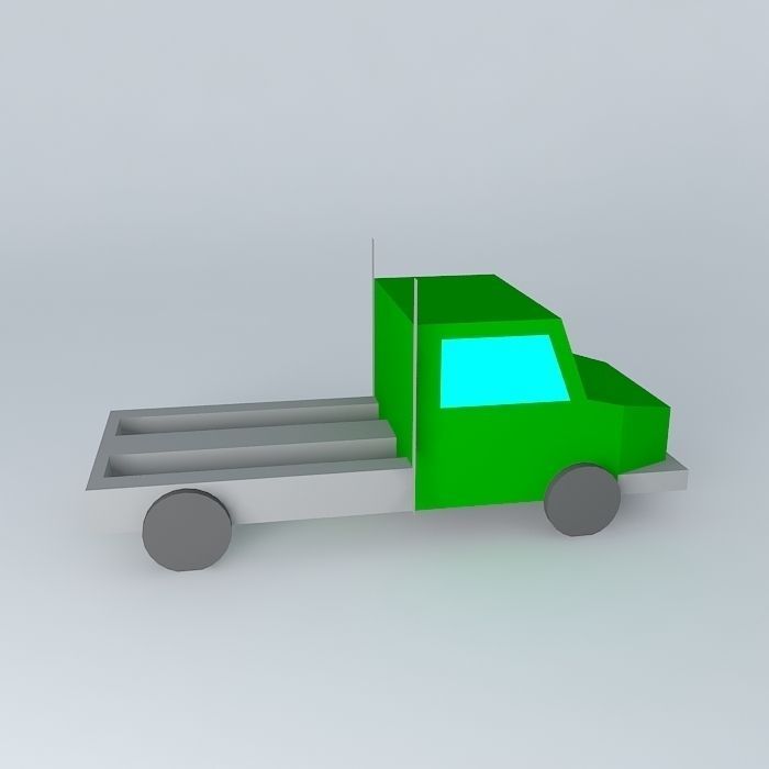 Truck free 3D model | CGTrader