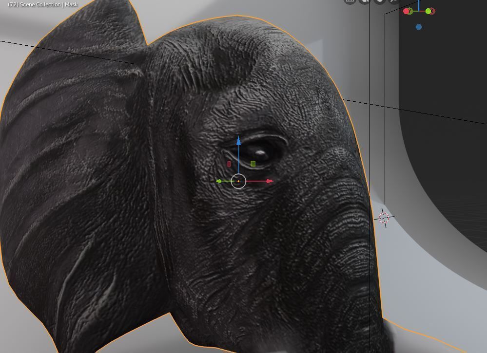 3D model Elephant Head Mask VR / AR / low-poly | CGTrader