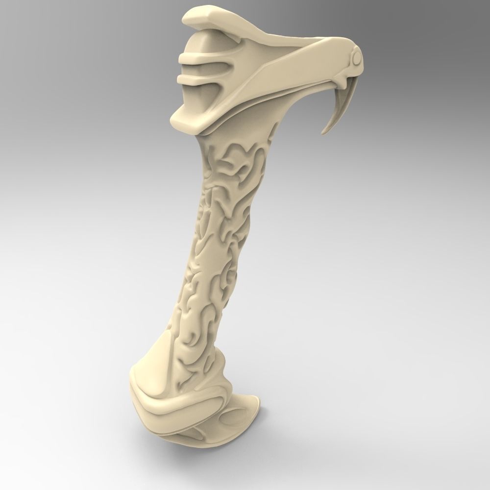 predator whip wolf 3D model 3D printable | CGTrader