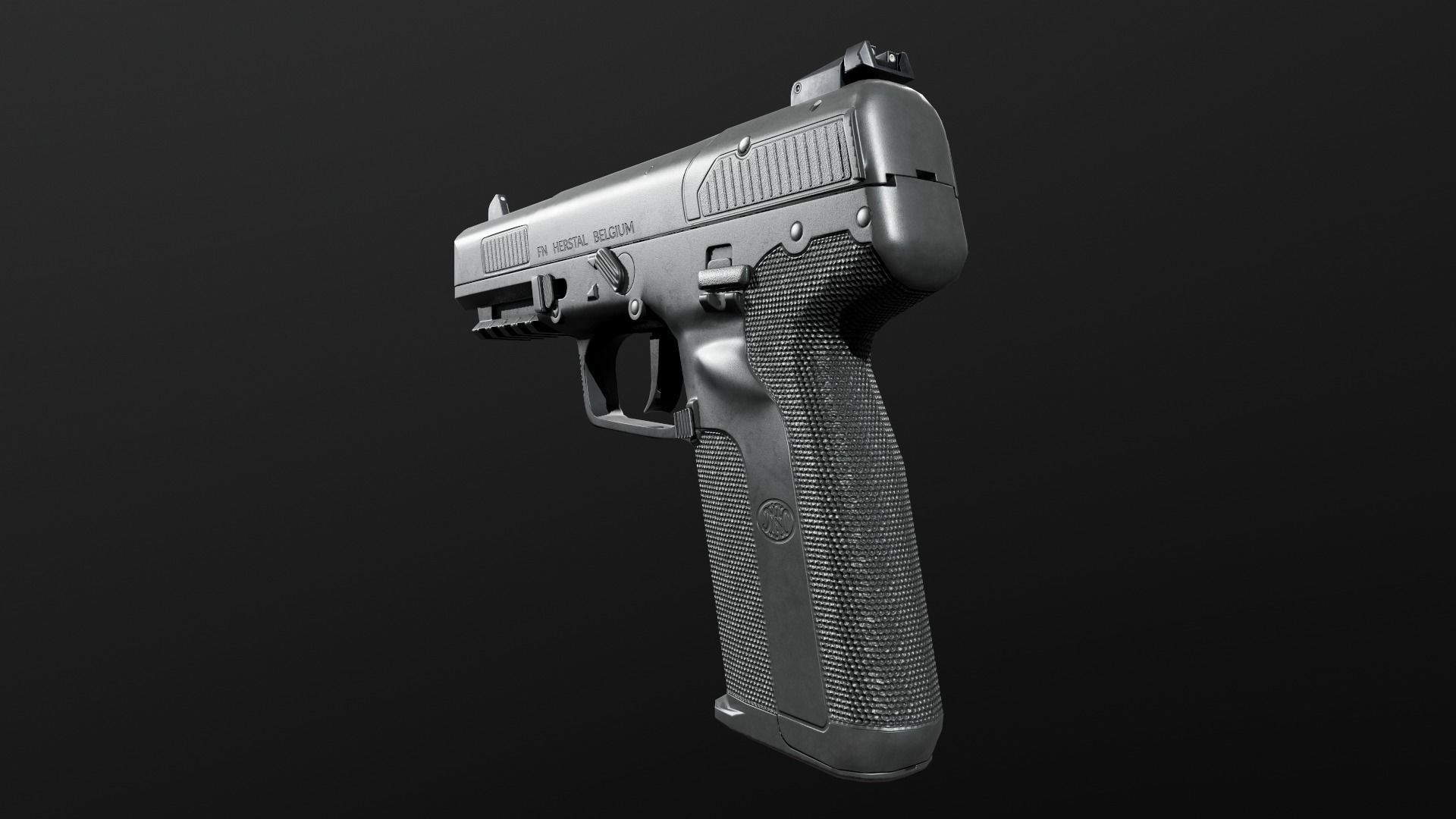 3D model FN Five-Seven MK2 Handgun VR / AR / low-poly | CGTrader