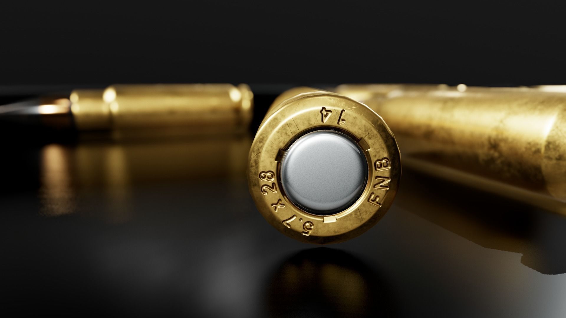 3D model FN Five-Seven MK2 Handgun VR / AR / low-poly | CGTrader