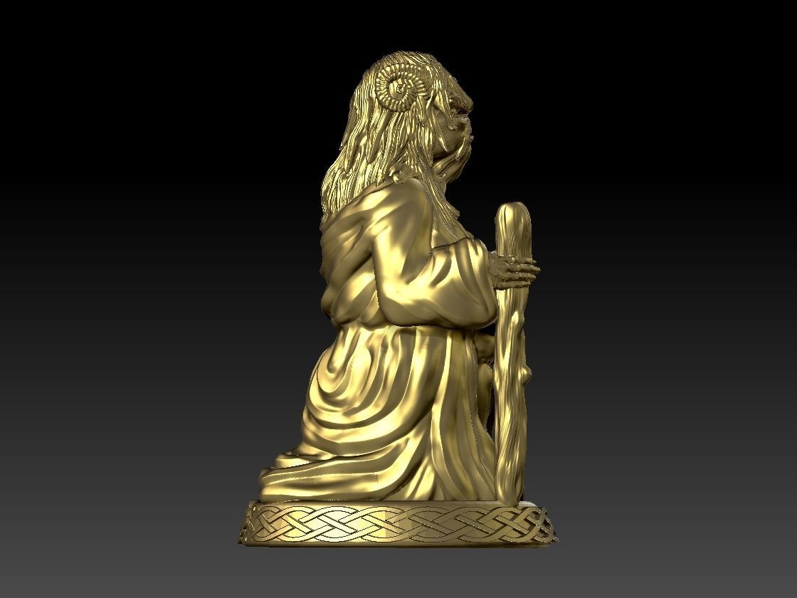 Dark Crystal - Aughra 3D model 3D printable | CGTrader