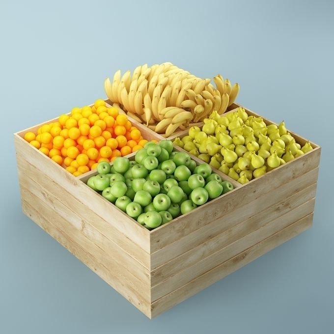 3D Store Fruits Stand 03 | CGTrader