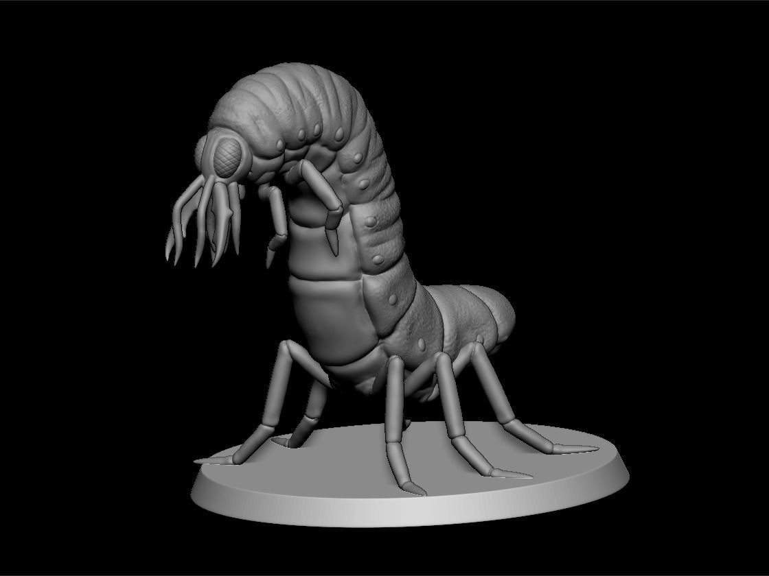 carrion crawler 3D model 3D printable | CGTrader