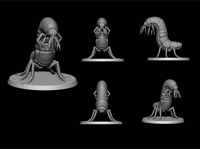 carrion crawler 3D model 3D printable | CGTrader