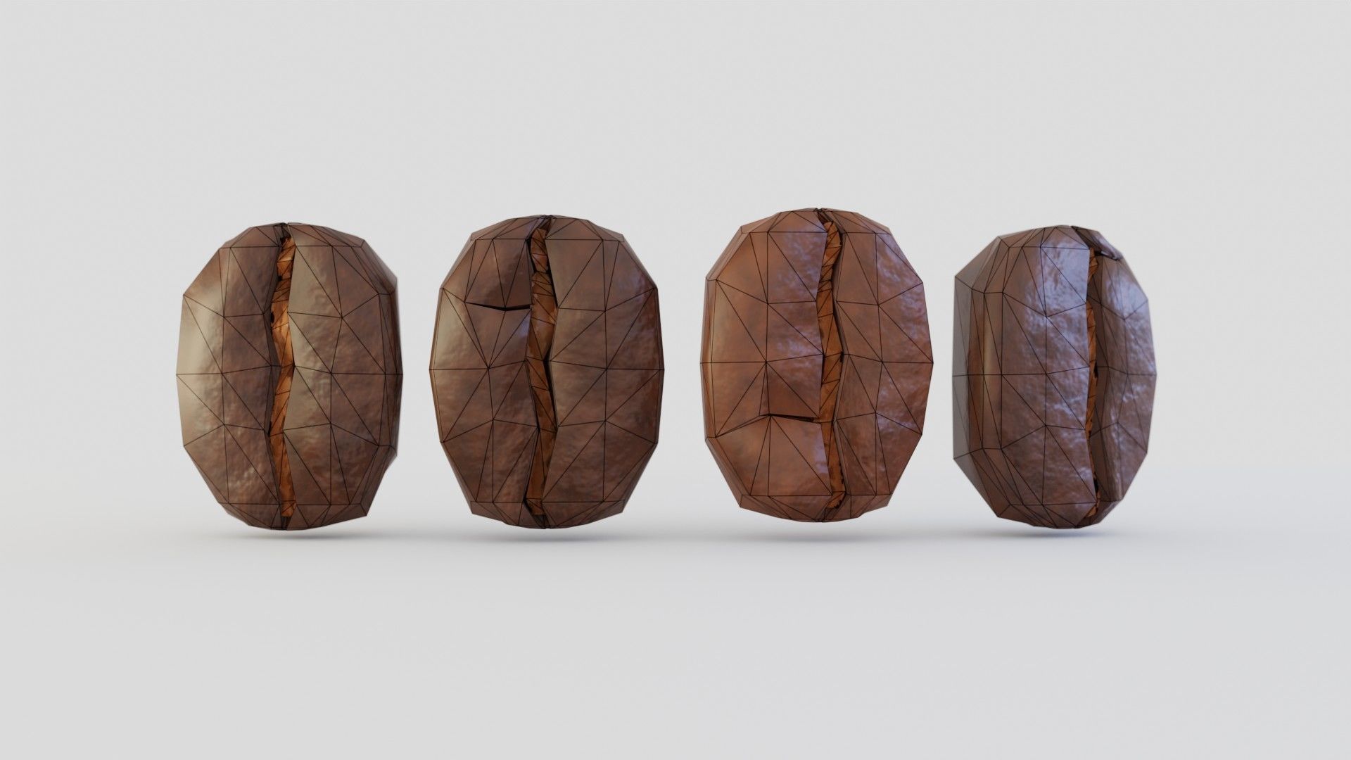 Coffee Beans 3D model | CGTrader