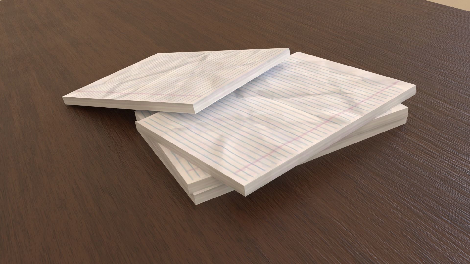 Stack of paper 3D model | CGTrader