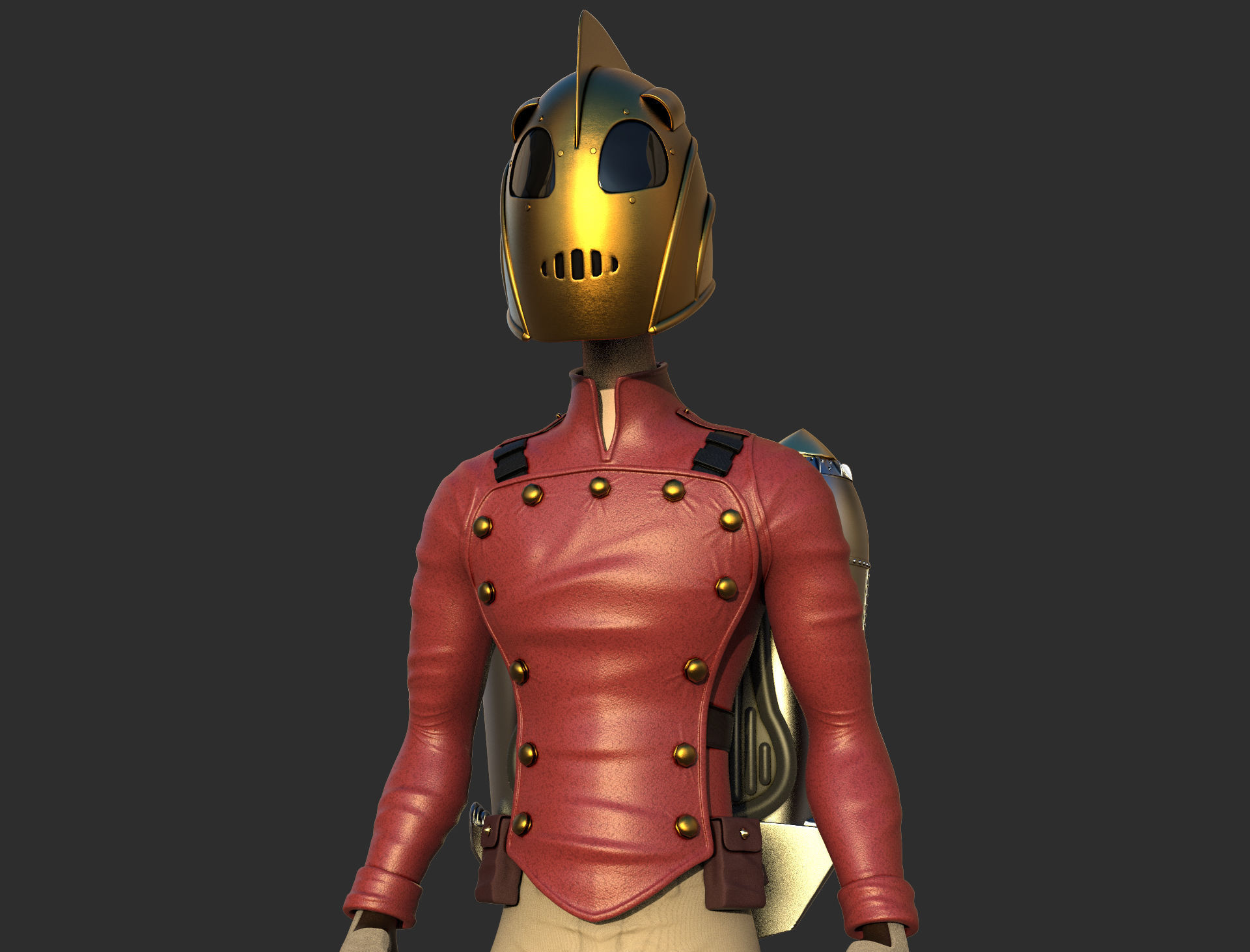 Rocketeer 3D model | CGTrader
