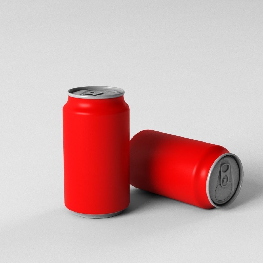 33cl Generic Cans 3D model | CGTrader