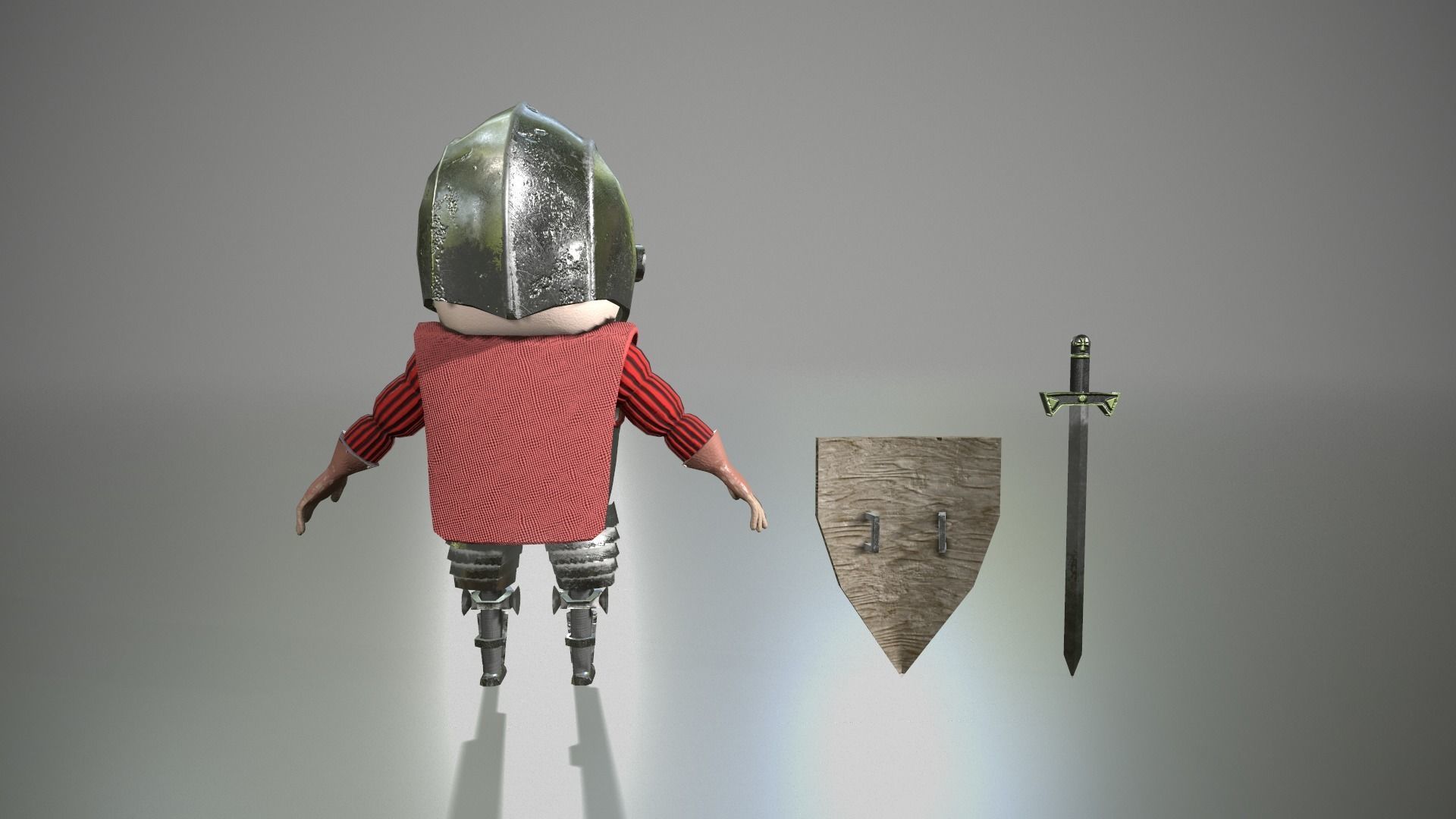 3D model low poly knight pack VR / AR / low-poly rigged | CGTrader