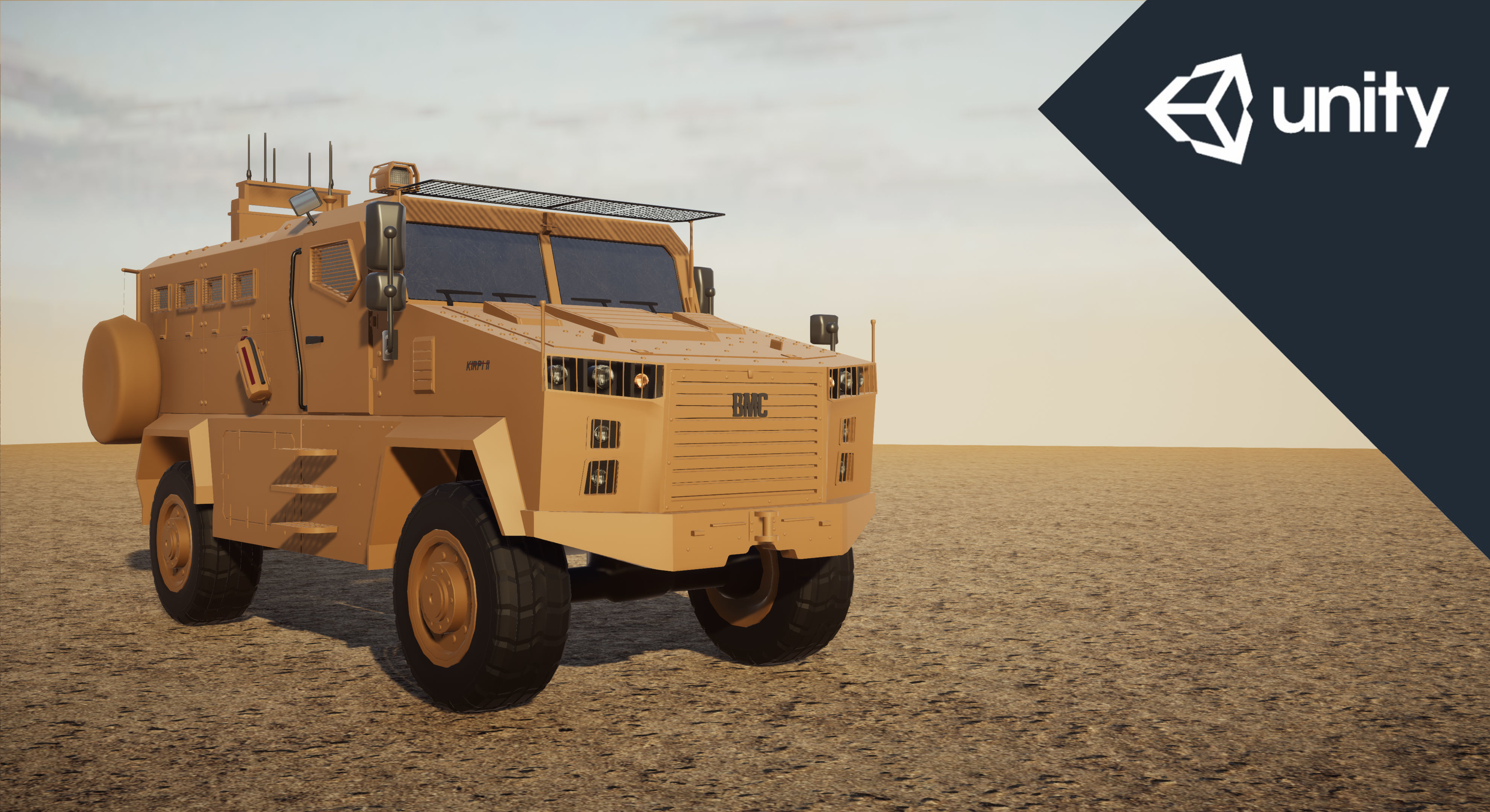 3D model BMC Kirpi 2 VR / AR / low-poly | CGTrader