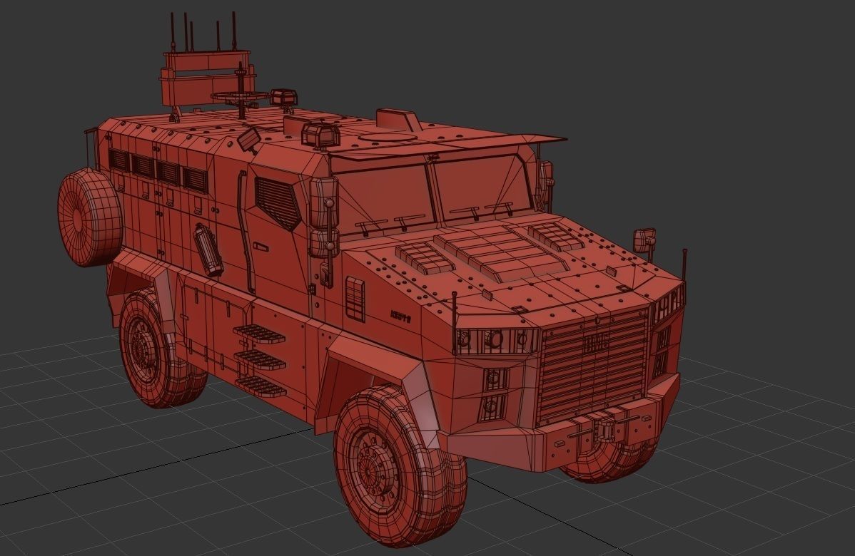 3D model BMC Kirpi 2 VR / AR / low-poly | CGTrader