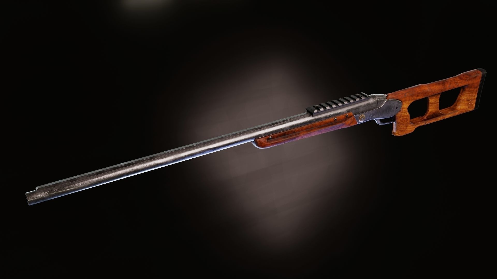 3D model 700 Nitro Express Hunting Gun VR / AR / low-poly | CGTrader