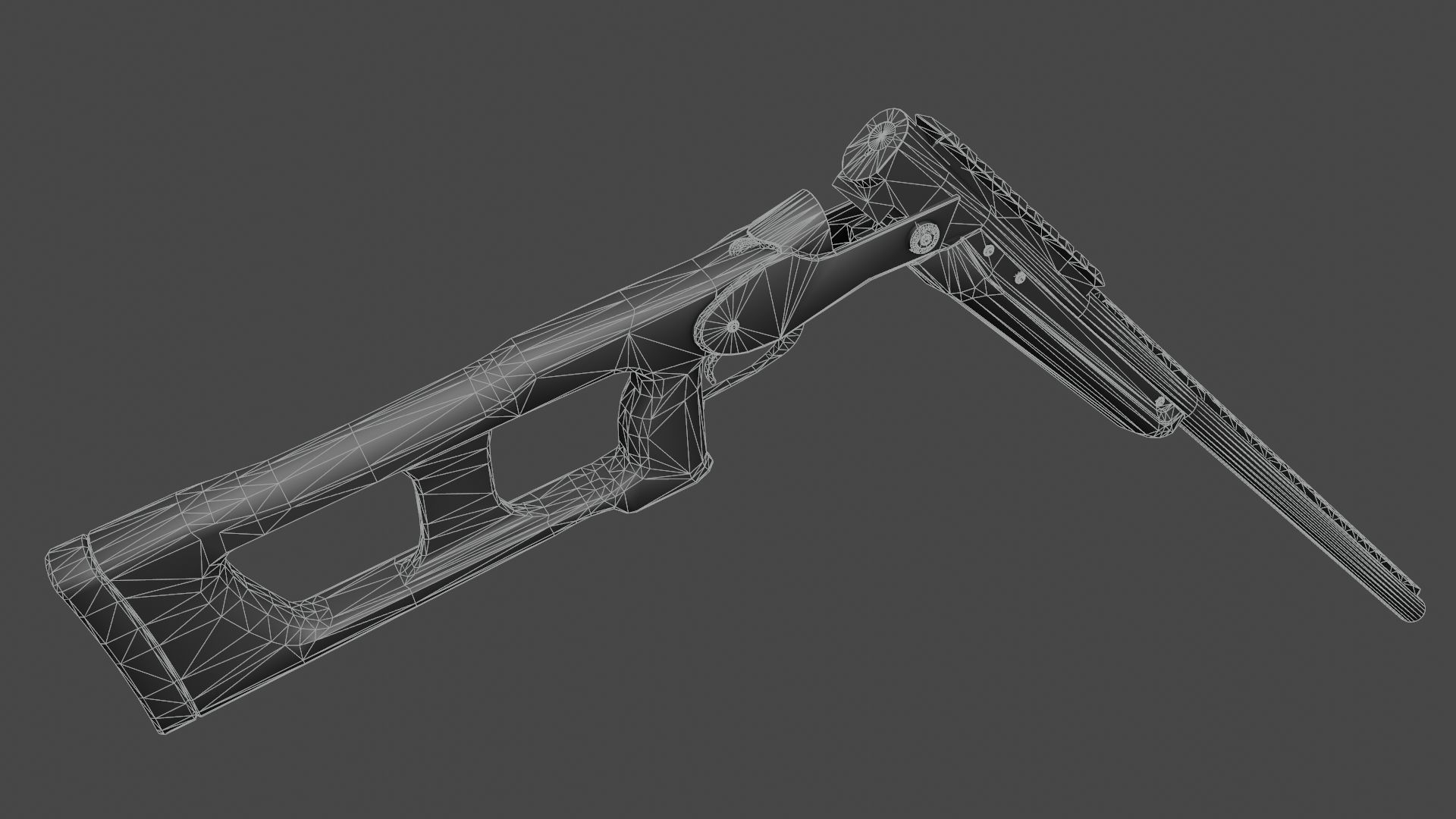 3D model 700 Nitro Express Hunting Gun VR / AR / low-poly | CGTrader