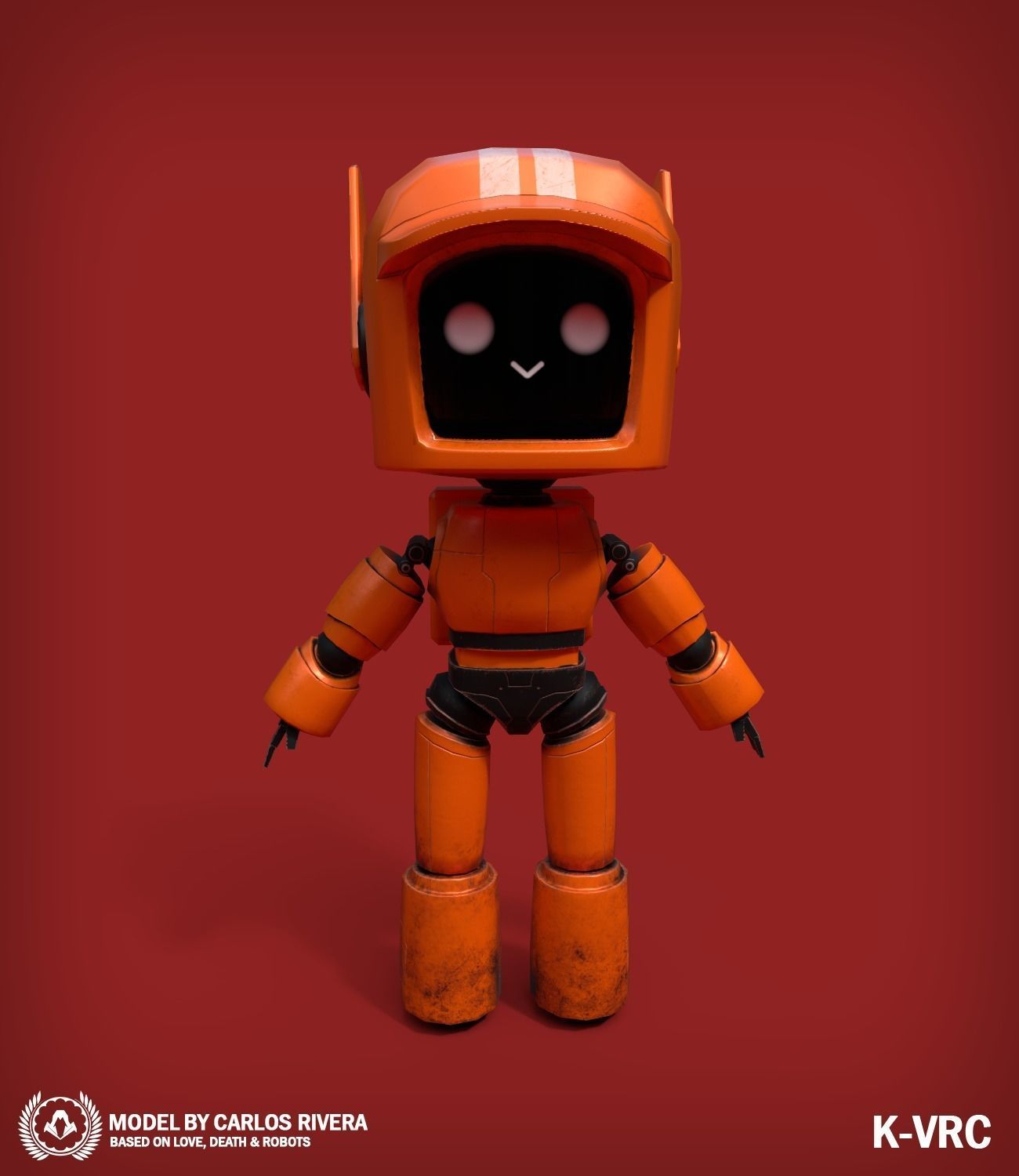 3D model K-VRC Lowpoly 3D Model - Love Death and Robots VR / AR / low ...
