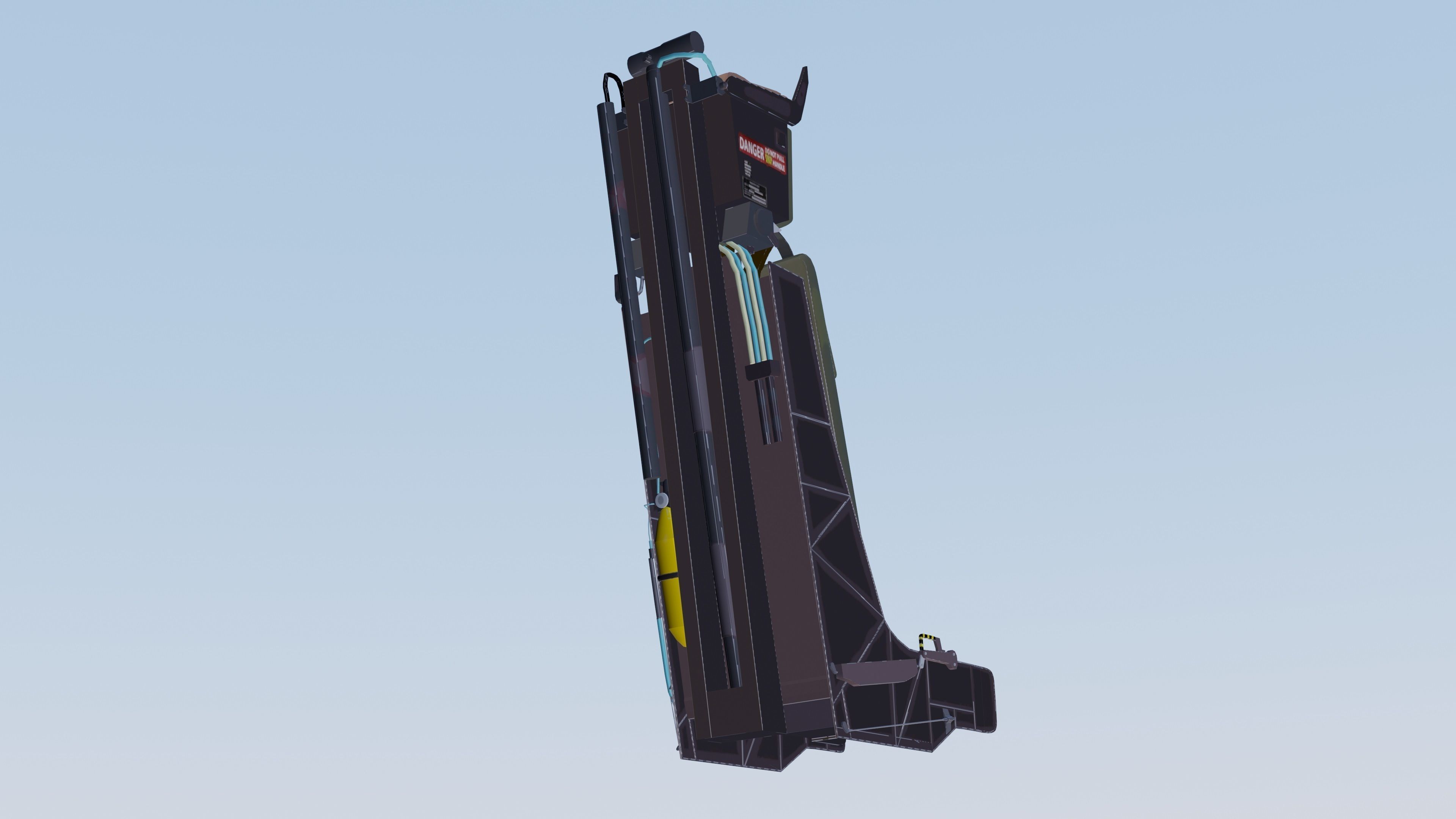 Ejection Seat Model Basic 3D model | CGTrader